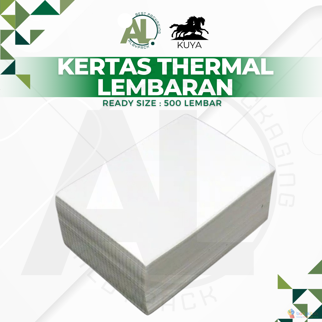 Kertas Thermal 100x150 Sticker Label Kertas Resi ISI 500 pcs - Bangkit ...