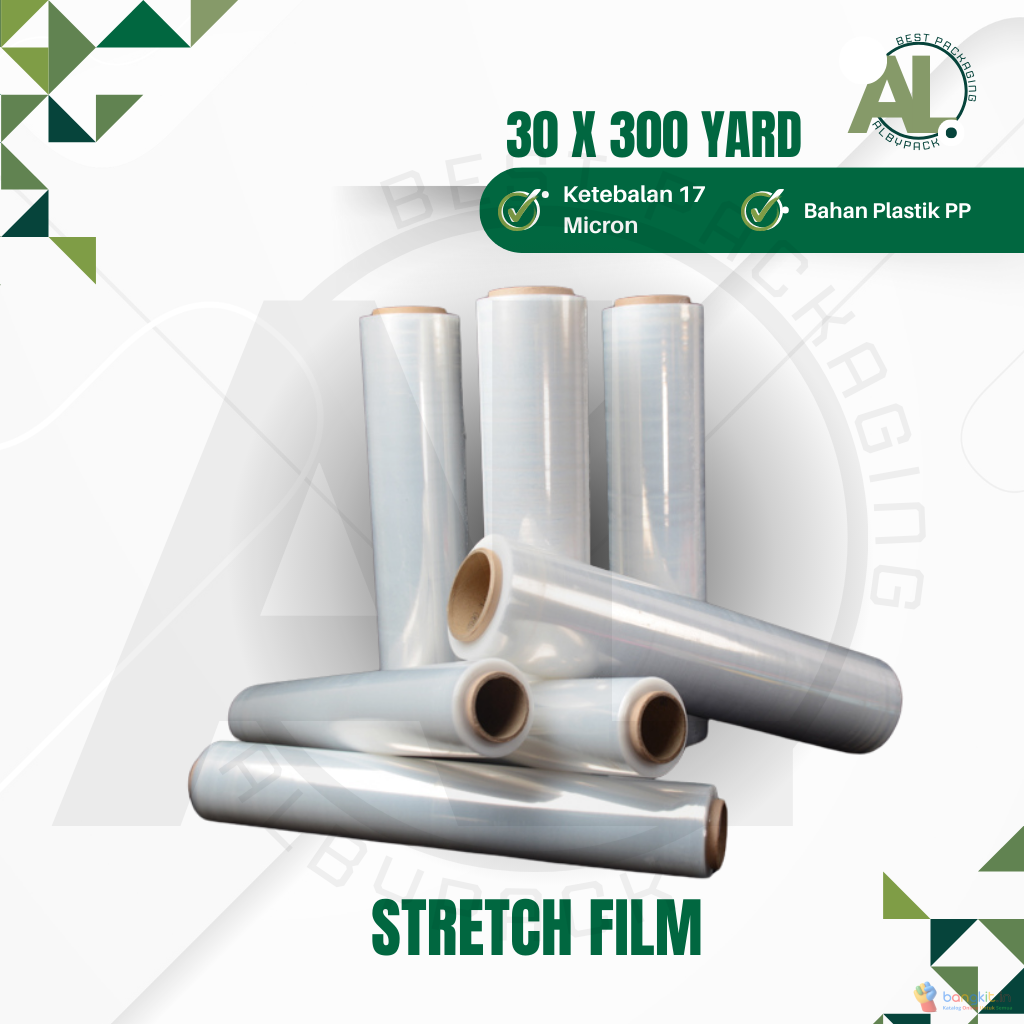 Plastik Wrapping / Wrapping Plastic / Wrapping Stretch Film Bening ...